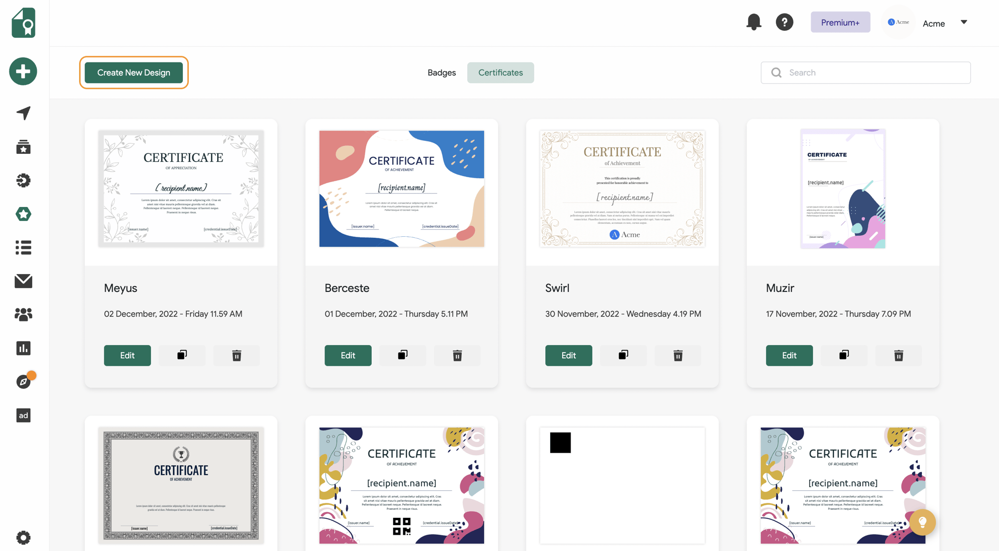 Credential Design Complete Guide