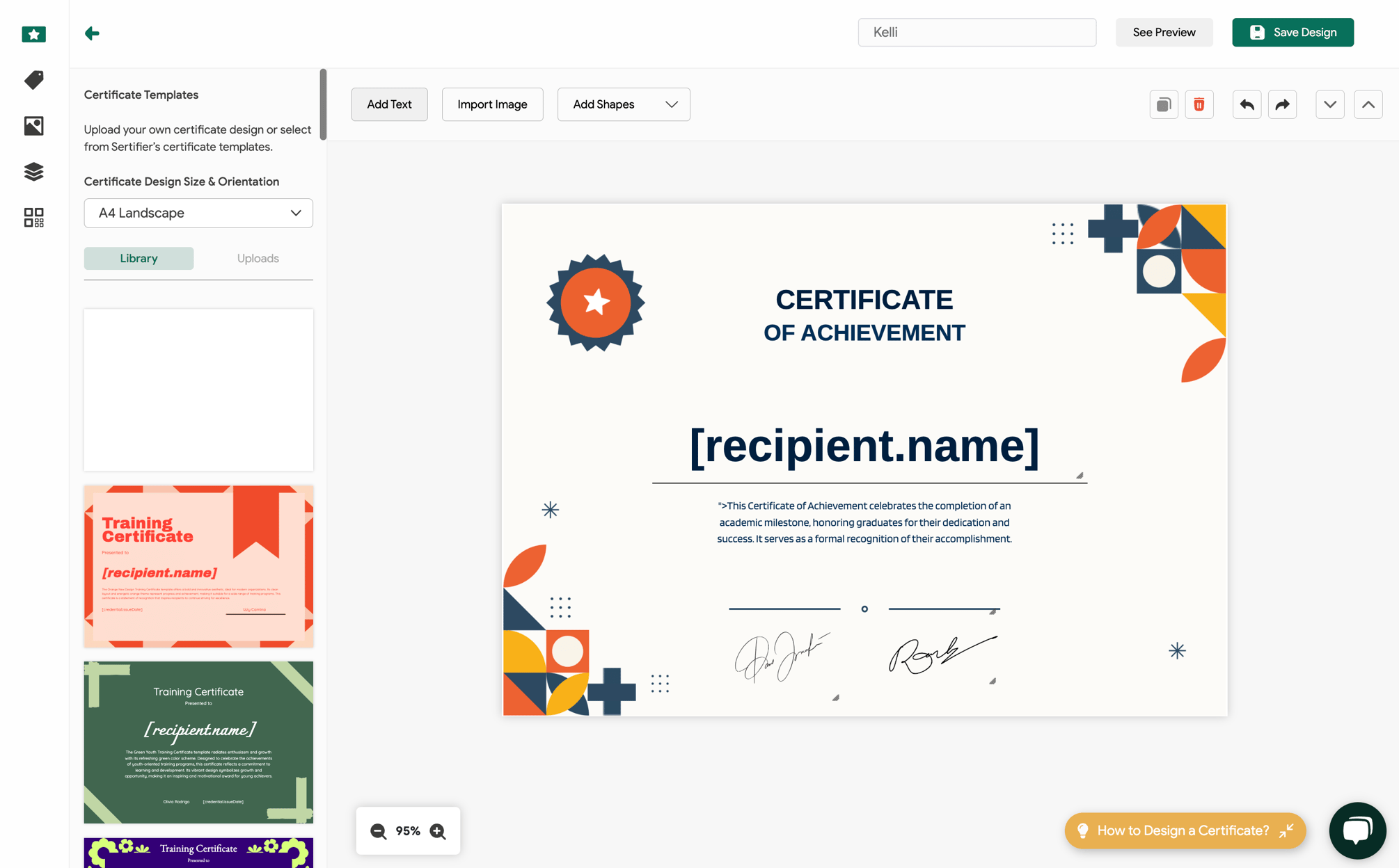 How to Design A Credential?