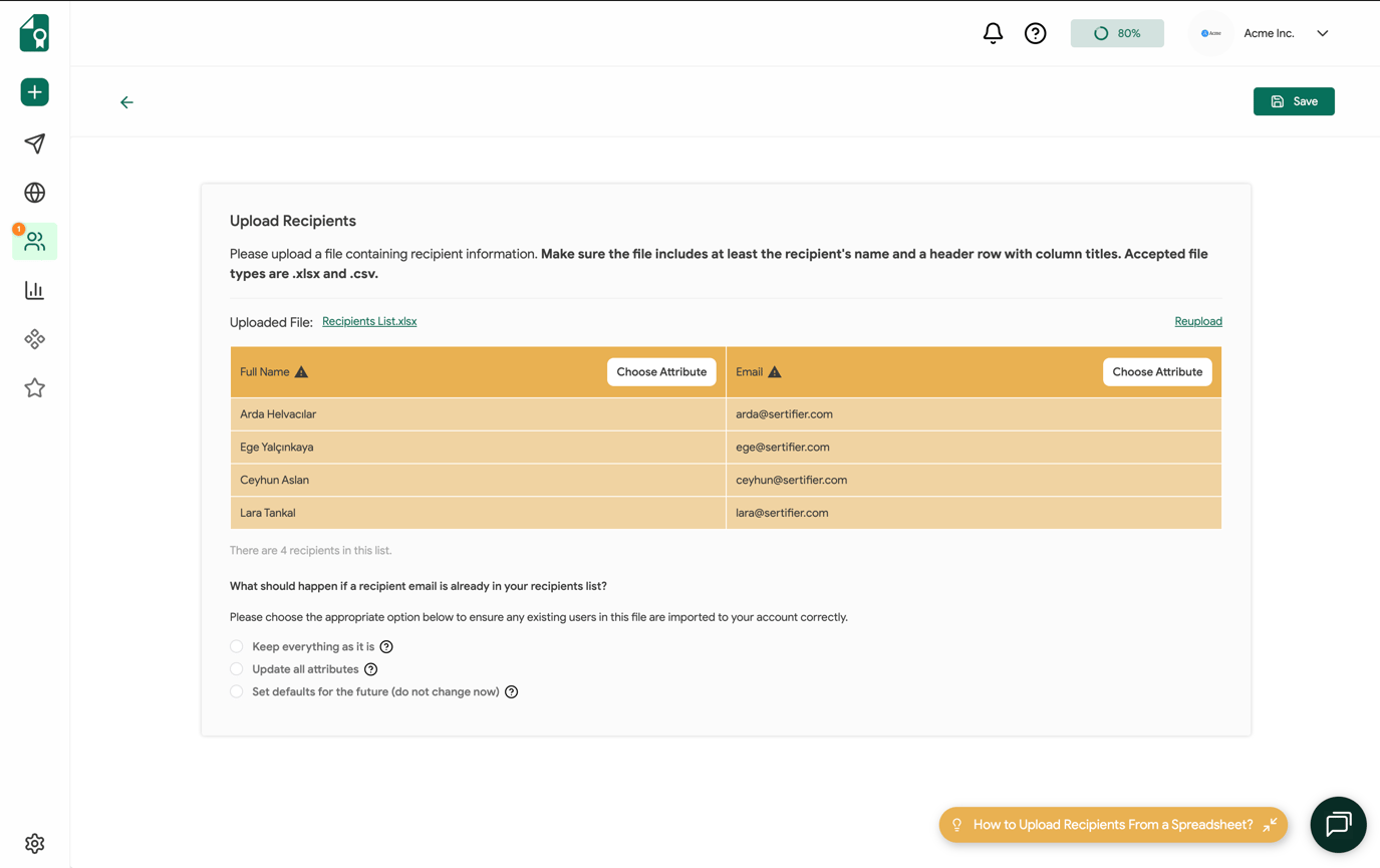 How Do I Add Recipients?